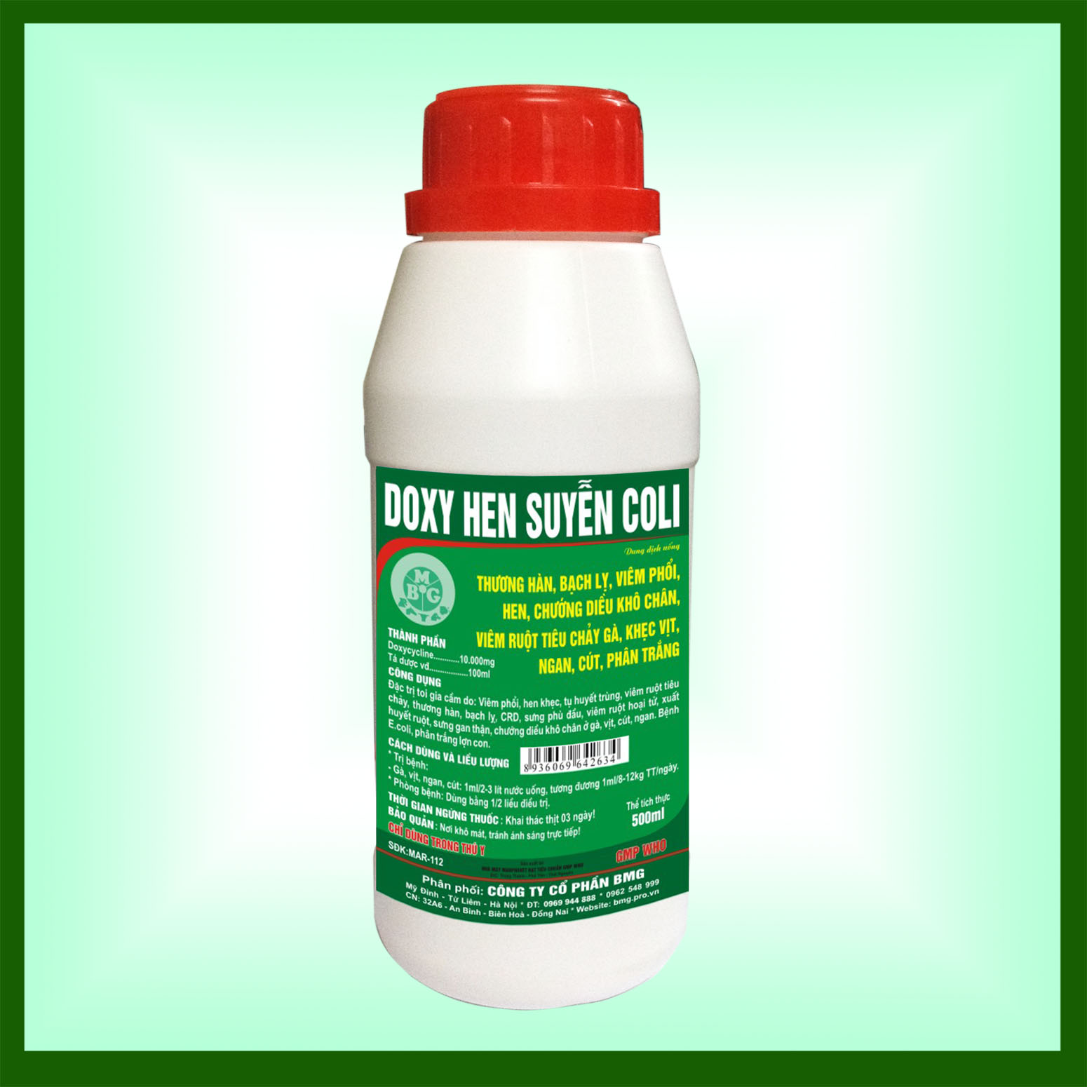DOXY HEN SUYỄN COLI - Công ty cổ phần BMG